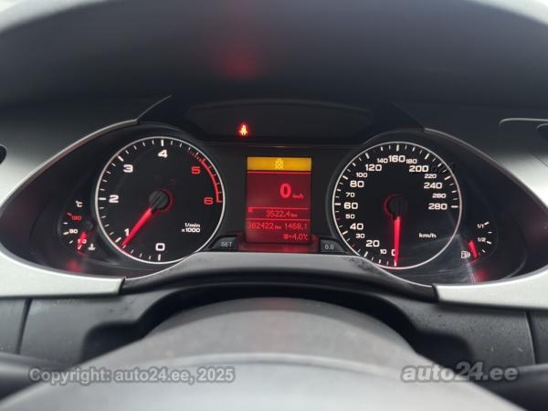 Melns Audi A4 2008 Tallina, ar dzinēja tilpumu 2.00 L un nobraukumu 382 tūkst. km par 2800 €, foto 11 vietnē AUTOMOTO.COM.LV