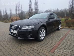 Black Audi A4 2008 in Riga, with an engine capacity of 2.00 L and mileage of 0 thousand km for 4500 €, photo  on AUTOMOTO.COM.LV