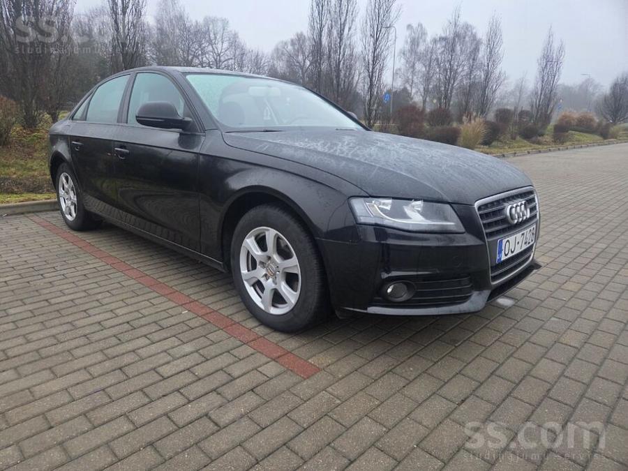 Melns Audi A4 2008 Rīga, ar dzinēja tilpumu 2.00 L un nobraukumu 0 tūkst. km par 4500 €, foto 2 vietnē AUTOMOTO.COM.LV