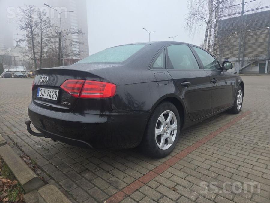 Melns Audi A4 2008 Rīga, ar dzinēja tilpumu 2.00 L un nobraukumu 0 tūkst. km par 4500 €, foto 3 vietnē AUTOMOTO.COM.LV