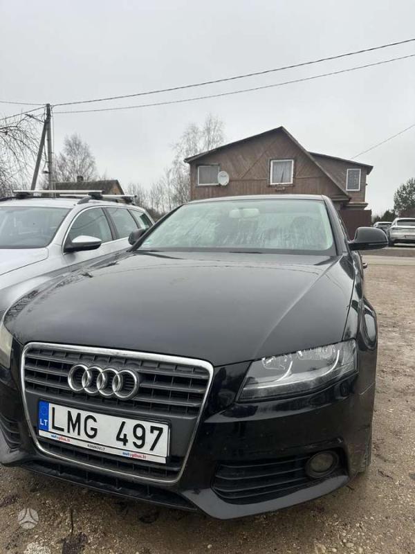 Black Audi A4 2008 in Vilnius, with an engine capacity of 1.80 L and mileage of 250 thousand km for 2150 €, photo 1 on AUTOMOTO.COM.LV