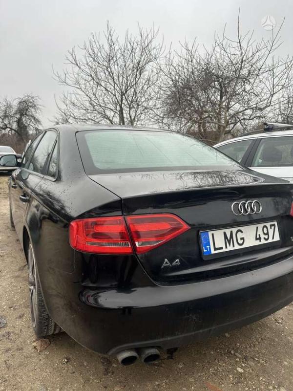 Black Audi A4 2008 in Vilnius, with an engine capacity of 1.80 L and mileage of 250 thousand km for 2150 €, photo 2 on AUTOMOTO.COM.LV