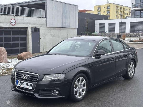 Melns Audi A4 2008 Viļņa, ar dzinēja tilpumu 2.70 L un nobraukumu 380 tūkst. km par 2500 €, foto 1 vietnē AUTOMOTO.COM.LV