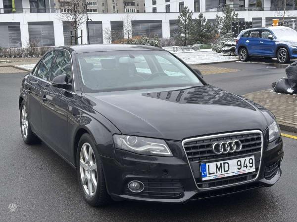 Melns Audi A4 2008 Viļņa, ar dzinēja tilpumu 2.70 L un nobraukumu 380 tūkst. km par 2500 €, foto 7 vietnē AUTOMOTO.COM.LV