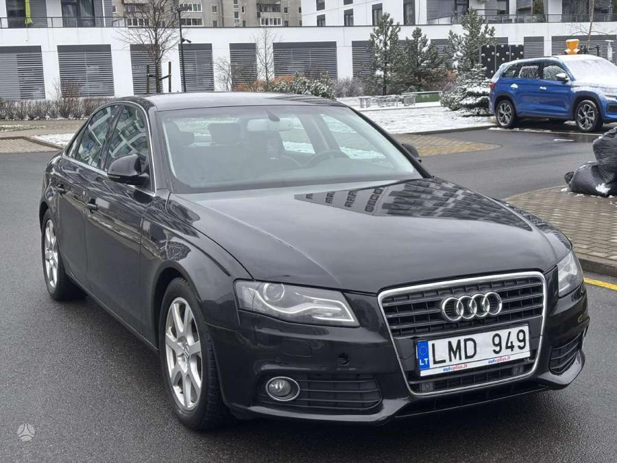 Melns Audi A4 2008 Viļņa, ar dzinēja tilpumu 2.70 L un nobraukumu 380 tūkst. km par 2500 €, foto 7 vietnē AUTOMOTO.COM.LV