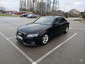 Melns Audi A4 2008 Kauņa, ar dzinēja tilpumu 2.70 L un nobraukumu 340 tūkst. km par 3050 €, foto  vietnē AUTOMOTO.COM.LV