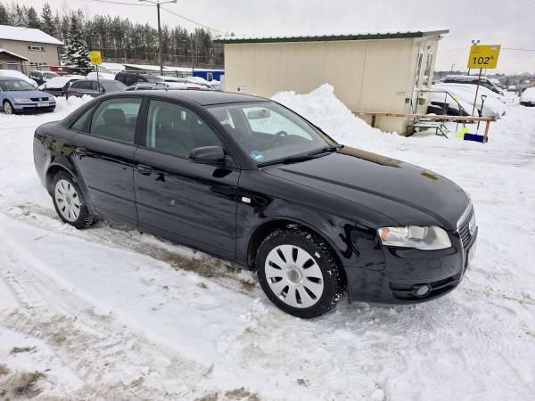 Black Audi A4 2008 in Vilnius, with an engine capacity of 1.97 L and mileage of 247 thousand km for 3350 €, photo 4 on AUTOMOTO.COM.LV