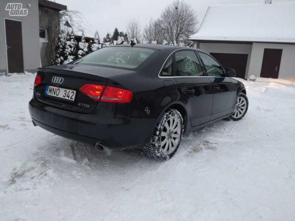 Melns Audi A4 2008 Šilalė, ar dzinēja tilpumu 2.70 L un nobraukumu 342 tūkst. km par 4200 €, foto 6 vietnē AUTOMOTO.COM.LV