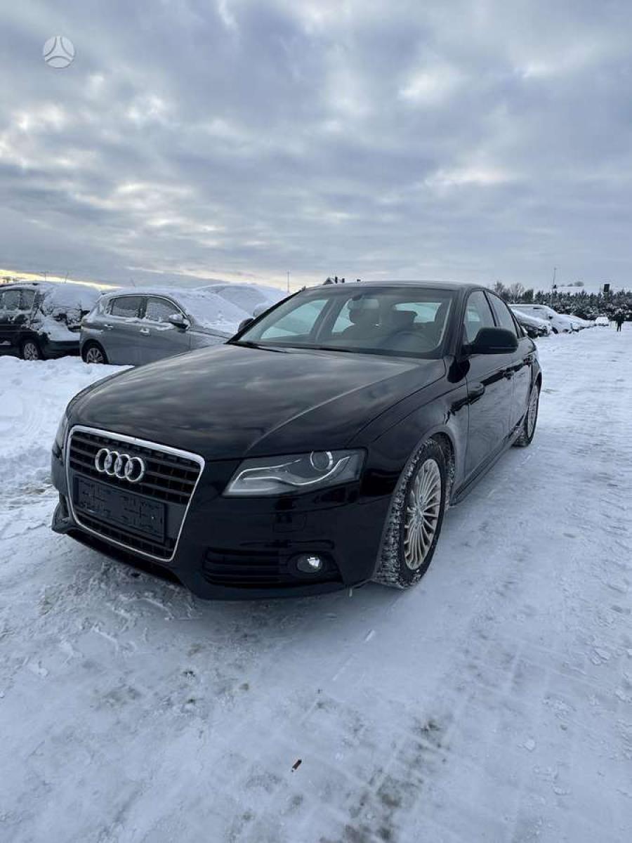 Black Audi A4 2008 in Taurage, with an engine capacity of 1.97 L and mileage of 283 thousand km for 4300 €, photo 2 on AUTOMOTO.COM.LV