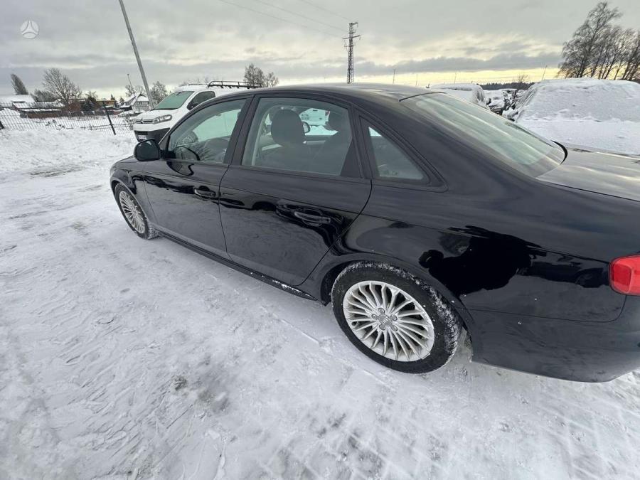 Black Audi A4 2008 in Taurage, with an engine capacity of 1.97 L and mileage of 283 thousand km for 4300 €, photo 5 on AUTOMOTO.COM.LV