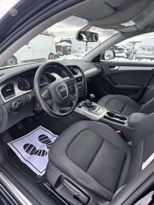 Black Audi A4 2008 in Taurage, with an engine capacity of 1.97 L and mileage of 283 thousand km for 4300 €, photo 7 on AUTOMOTO.COM.LV