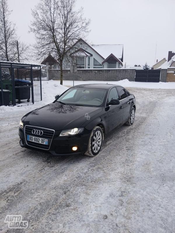 Black Audi A4 2008 in Taurage, with an engine capacity of 2.00 L and mileage of 275 thousand km for 6950 €, photo 3 on AUTOMOTO.COM.LV