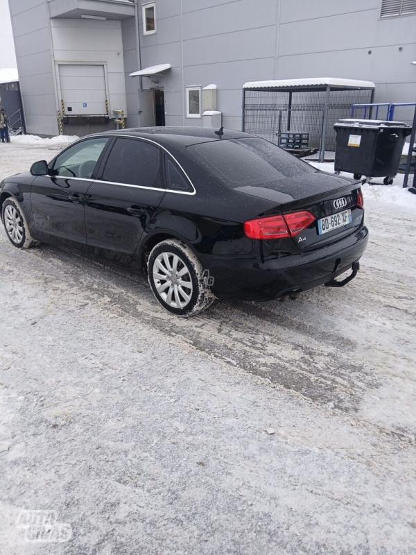 Black Audi A4 2008 in Taurage, with an engine capacity of 2.00 L and mileage of 275 thousand km for 6950 €, photo 4 on AUTOMOTO.COM.LV