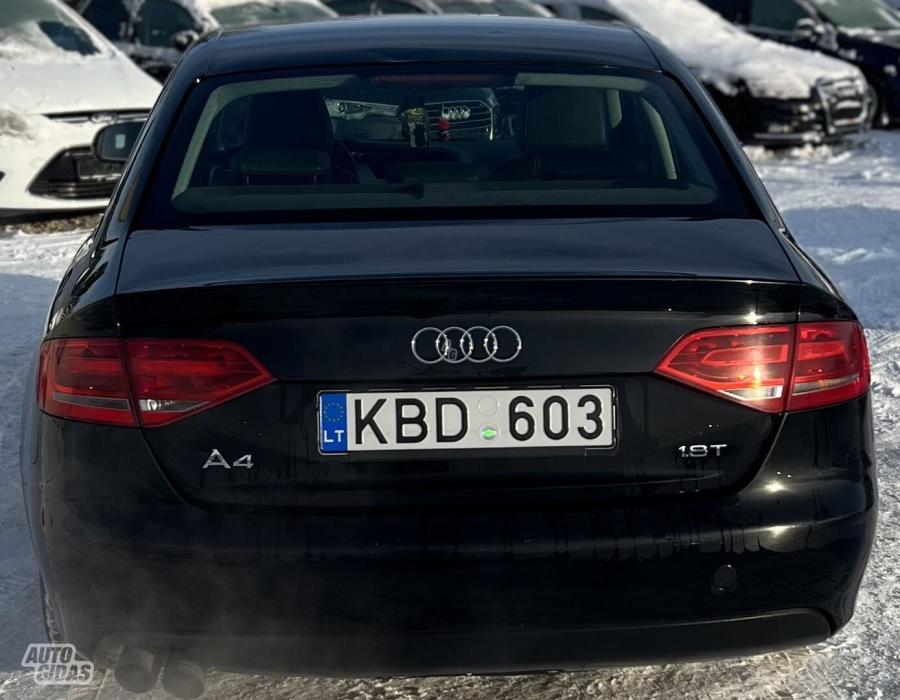 Melns Audi A4 2008 Kretinga, ar dzinēja tilpumu 1.80 L un nobraukumu 350 tūkst. km par 3250 €, foto 5 vietnē AUTOMOTO.COM.LV