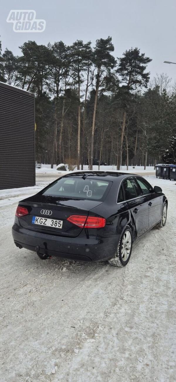 Black Audi A4 2008 in Kaunas, with an engine capacity of 2.00 L and mileage of 314 thousand km for 2950 €, photo 1 on AUTOMOTO.COM.LV