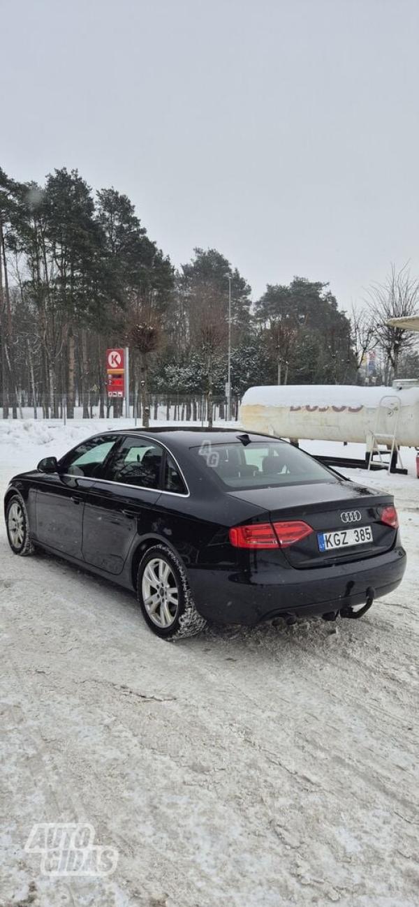 Black Audi A4 2008 in Kaunas, with an engine capacity of 2.00 L and mileage of 314 thousand km for 2950 €, photo 3 on AUTOMOTO.COM.LV