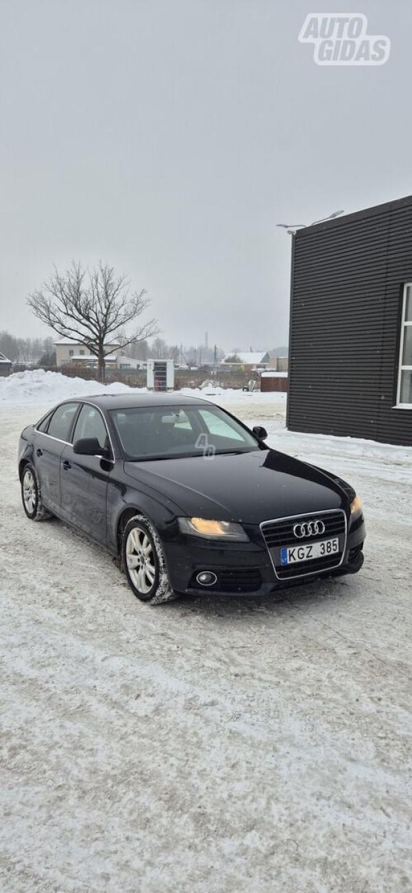 Black Audi A4 2008 in Kaunas, with an engine capacity of 2.00 L and mileage of 314 thousand km for 2950 €, photo 7 on AUTOMOTO.COM.LV