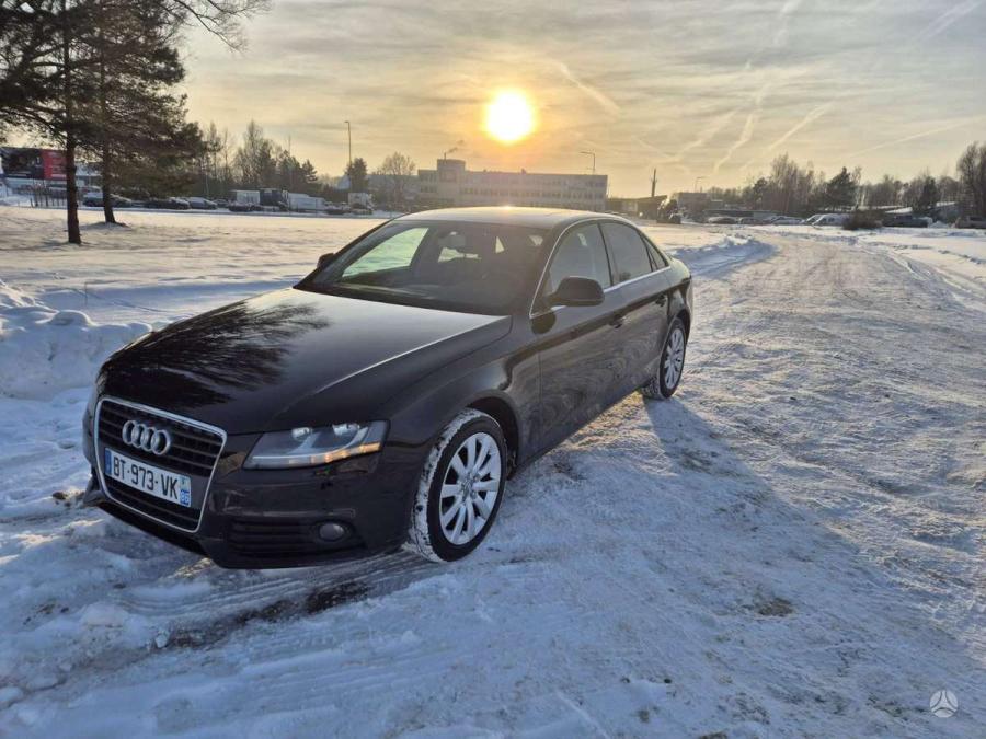 Black Audi A4 2008 in Taurage, with an engine capacity of 2.70 L and mileage of 267 thousand km for 4700 €, photo 1 on AUTOMOTO.COM.LV