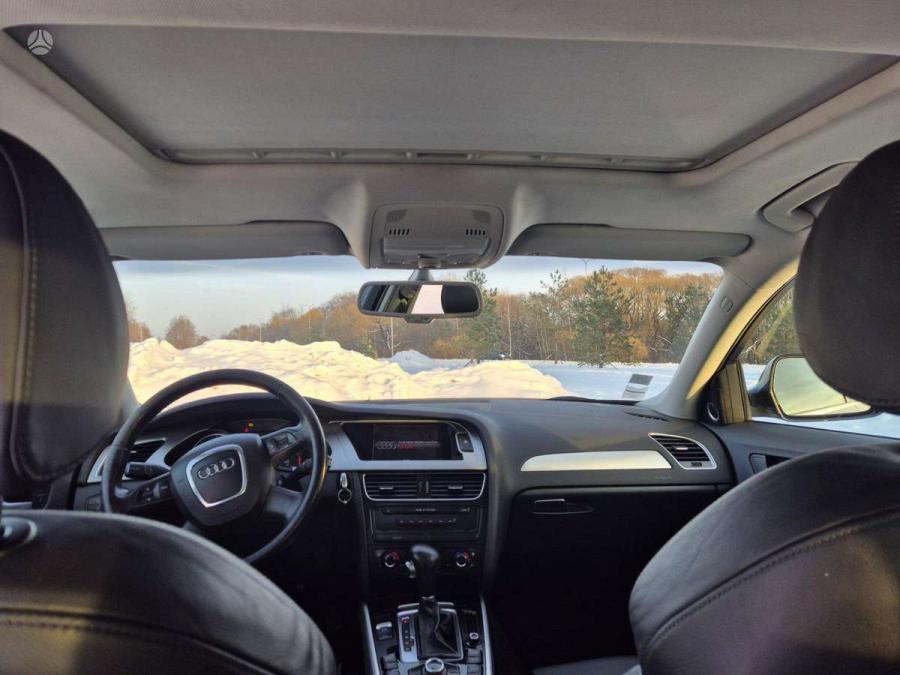 Black Audi A4 2008 in Taurage, with an engine capacity of 2.70 L and mileage of 267 thousand km for 4700 €, photo 11 on AUTOMOTO.COM.LV