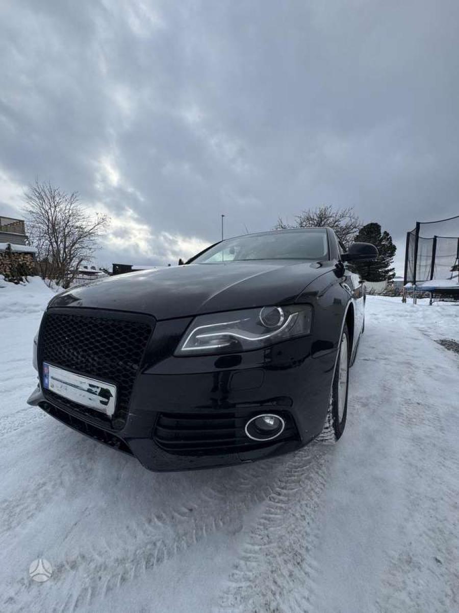 Melns Audi A4 2008 Šauļi, ar dzinēja tilpumu 2.00 L un nobraukumu 322 tūkst. km par 4000 €, foto 1 vietnē AUTOMOTO.COM.LV