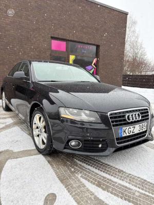 Black Audi A4 2008 in Kaisiadorys, with an engine capacity of 2.00 L and mileage of 315 thousand km for 3850 €, photo 2 on AUTOMOTO.COM.LV