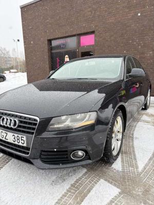 Black Audi A4 2008 in Kaisiadorys, with an engine capacity of 2.00 L and mileage of 315 thousand km for 3850 €, photo 3 on AUTOMOTO.COM.LV