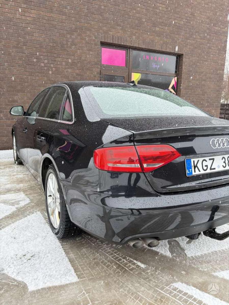 Black Audi A4 2008 in Kaisiadorys, with an engine capacity of 2.00 L and mileage of 315 thousand km for 3850 €, photo 20 on AUTOMOTO.COM.LV