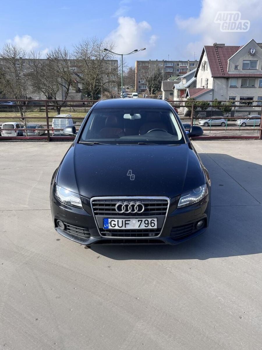 Melns Audi A4 2008 Klaipėda, ar dzinēja tilpumu 2.70 L un nobraukumu 317 tūkst. km par 4850 €, foto 2 vietnē AUTOMOTO.COM.LV
