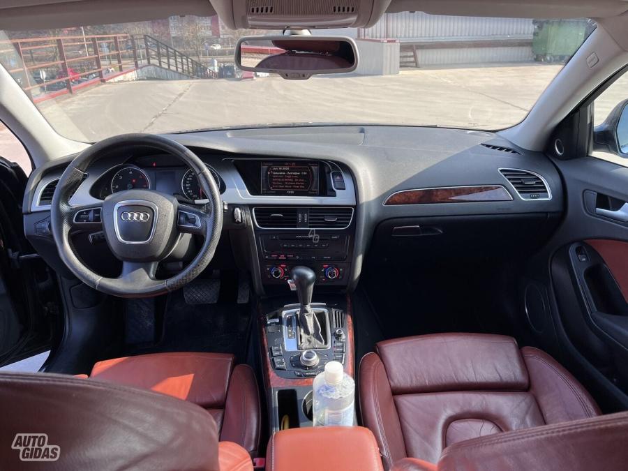 Melns Audi A4 2008 Klaipėda, ar dzinēja tilpumu 2.70 L un nobraukumu 317 tūkst. km par 4850 €, foto 3 vietnē AUTOMOTO.COM.LV