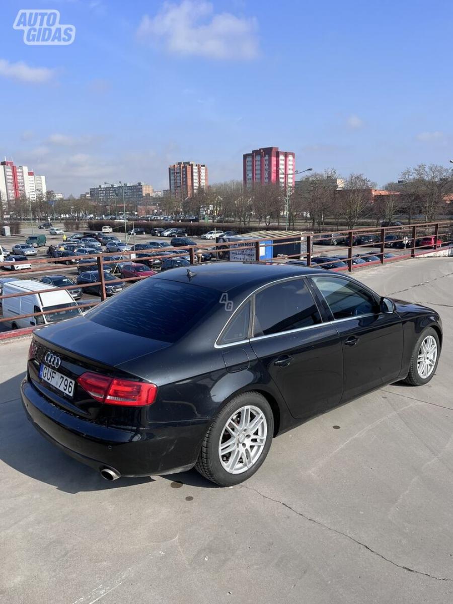 Melns Audi A4 2008 Klaipėda, ar dzinēja tilpumu 2.70 L un nobraukumu 317 tūkst. km par 4850 €, foto 4 vietnē AUTOMOTO.COM.LV