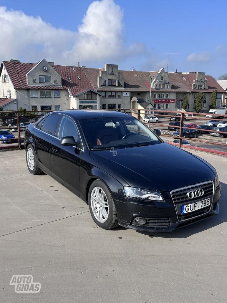Melns Audi A4 2008 Klaipėda, ar dzinēja tilpumu 2.70 L un nobraukumu 317 tūkst. km par 4850 €, foto 5 vietnē AUTOMOTO.COM.LV