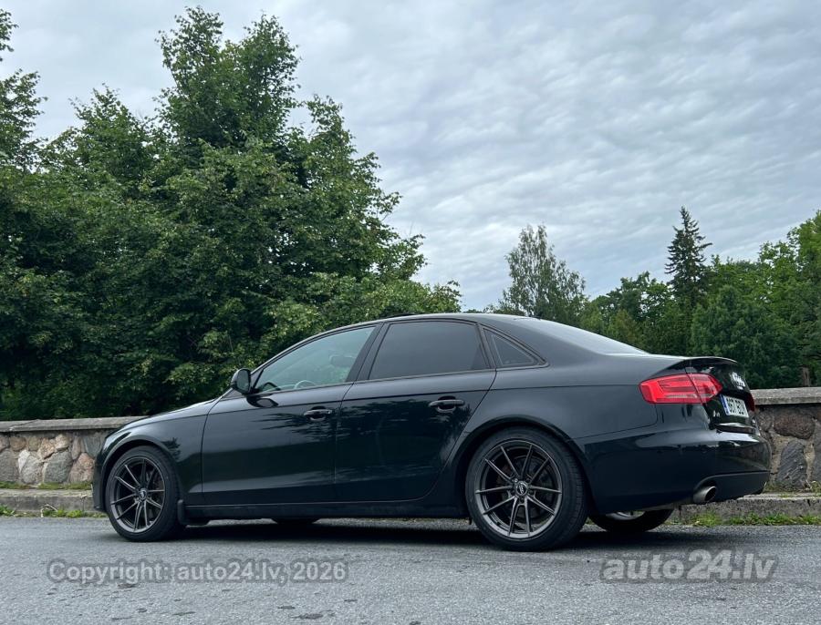 Melns Audi A4 2008 Tallina, ar dzinēja tilpumu 3.00 L un nobraukumu 350 tūkst. km par 7500 €, foto 1 vietnē AUTOMOTO.COM.LV