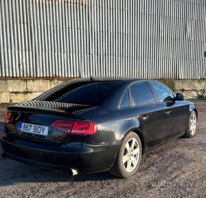 Melns Audi A4 2008 Tallina, ar dzinēja tilpumu 3.00 L un nobraukumu 350 tūkst. km par 7500 €, foto 6 vietnē AUTOMOTO.COM.LV