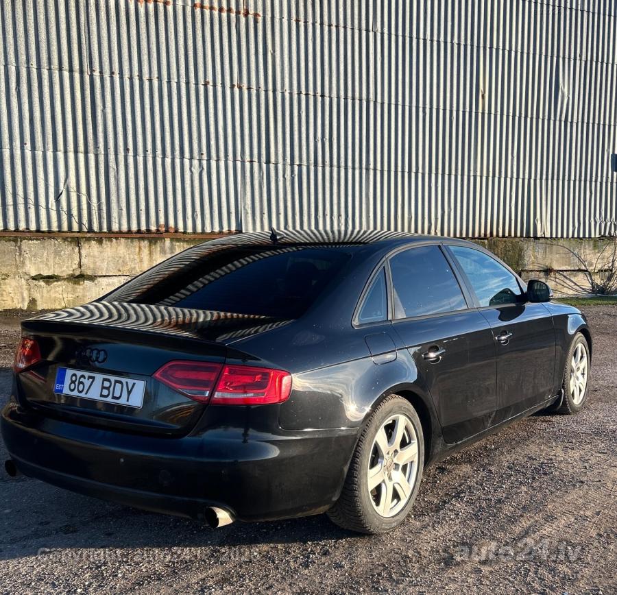 Melns Audi A4 2008 Tallina, ar dzinēja tilpumu 3.00 L un nobraukumu 350 tūkst. km par 7500 €, foto 6 vietnē AUTOMOTO.COM.LV