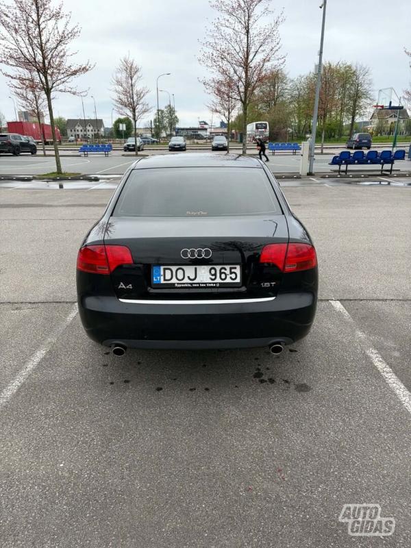 Melns Audi A4 2008 Klaipėda, ar dzinēja tilpumu 1.80 L un nobraukumu 340 tūkst. km par 2500 €, foto 4 vietnē AUTOMOTO.COM.LV