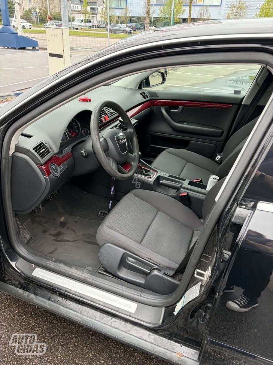 Black Audi A4 2008 in Klaipeda, with an engine capacity of 1.80 L and mileage of 340 thousand km for 2500 €, photo 15 on AUTOMOTO.COM.LV