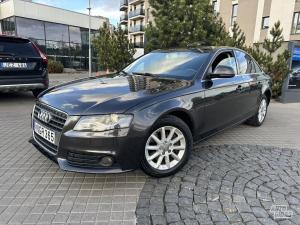 Черный Ауди А4 2008 в Вильнюс, объемом двигателя 2.70 л и пробегом 300 тыс. км за 3999 €, фото  на AUTOMOTO.COM.LV