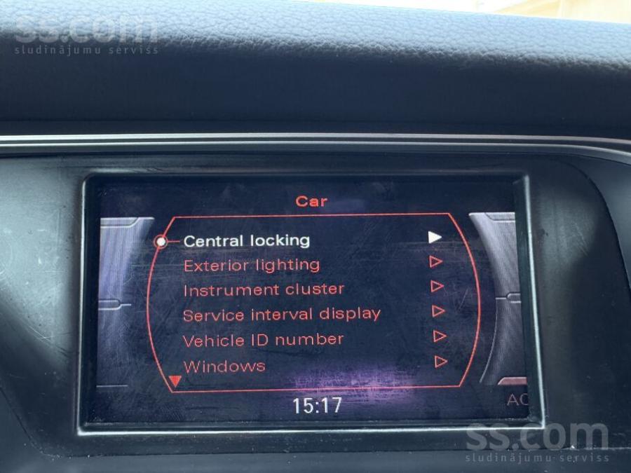 Melns Audi A4 2008 Rīga, ar dzinēja tilpumu 2.00 L un nobraukumu 284 tūkst. km par 4690 €, foto 18 vietnē AUTOMOTO.COM.LV