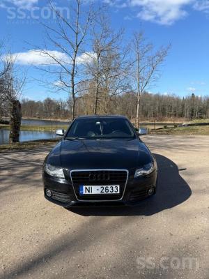 Melns Audi A4 2008 Valmiera, ar dzinēja tilpumu 2.70 L un nobraukumu 399 tūkst. km par 4500 €, foto  vietnē AUTOMOTO.COM.LV