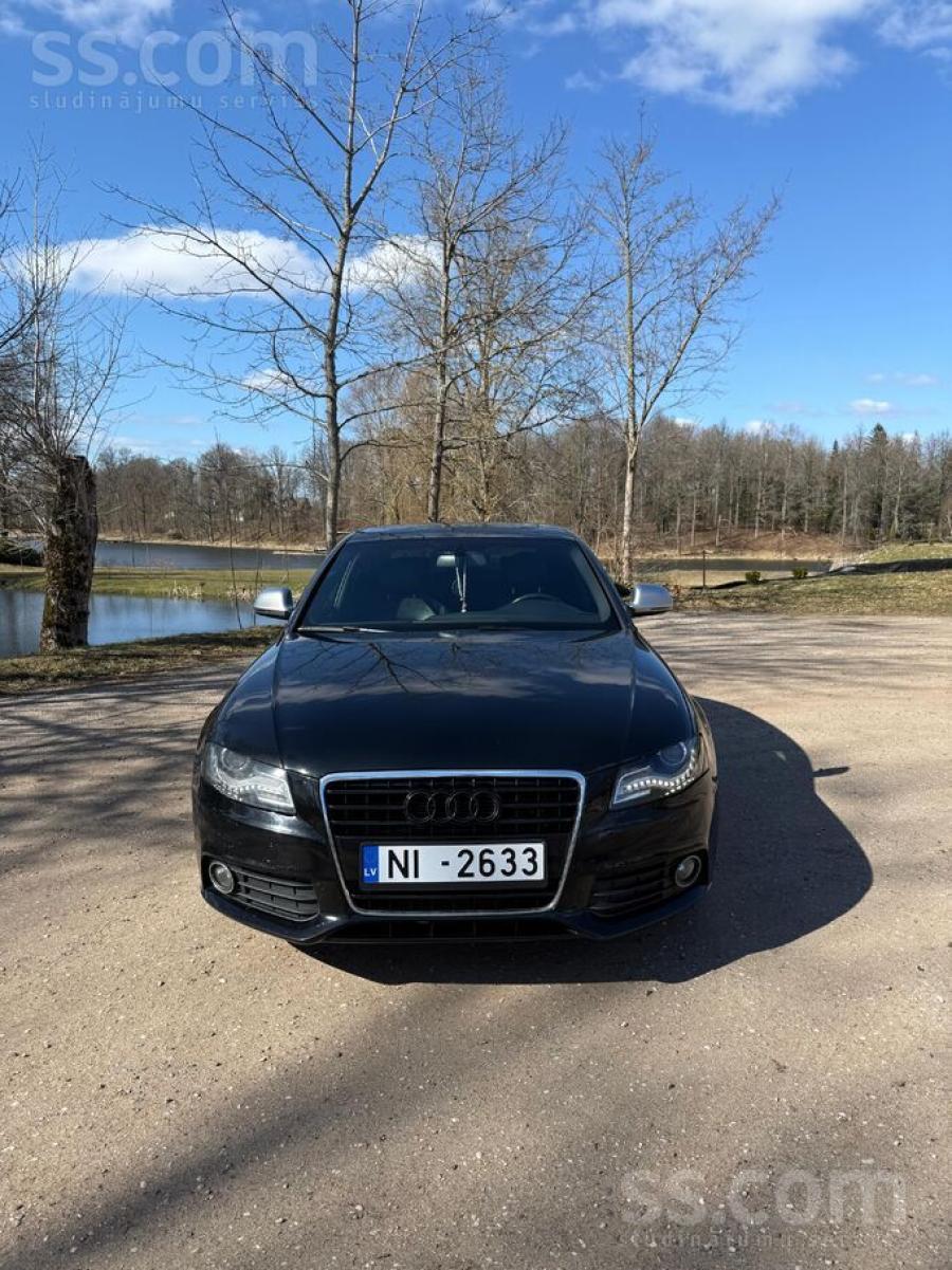 Melns Audi A4 2008 Valmiera, ar dzinēja tilpumu 2.70 L un nobraukumu 399 tūkst. km par 4500 €, foto 1 vietnē AUTOMOTO.COM.LV