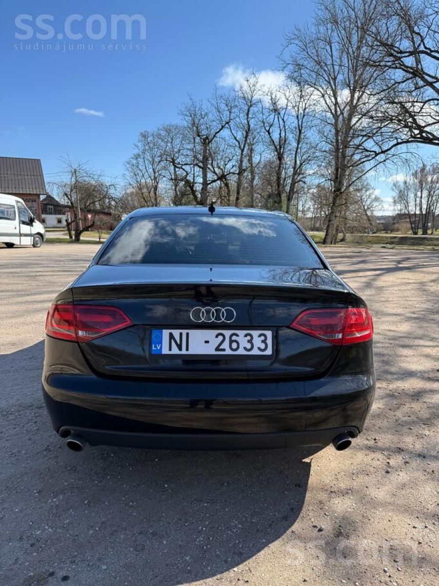 Melns Audi A4 2008 Valmiera, ar dzinēja tilpumu 2.70 L un nobraukumu 399 tūkst. km par 4500 €, foto 7 vietnē AUTOMOTO.COM.LV