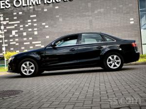 Black Audi A4 2008 in Jelgava, with an engine capacity of 2.00 L and mileage of 0 thousand km for 5990 €, photo 8 on AUTOMOTO.COM.LV