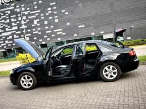 Black Audi A4 2008 in Jelgava, with an engine capacity of 2.00 L and mileage of 0 thousand km for 5990 €, photo 10 on AUTOMOTO.COM.LV