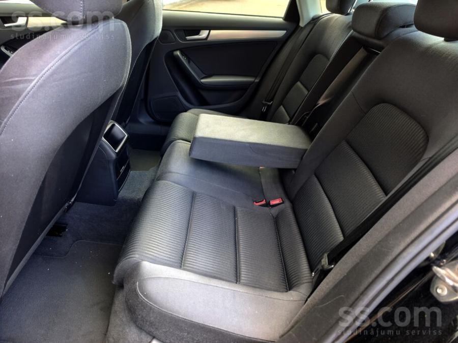 Black Audi A4 2008 in Jelgava, with an engine capacity of 2.00 L and mileage of 0 thousand km for 5990 €, photo 24 on AUTOMOTO.COM.LV