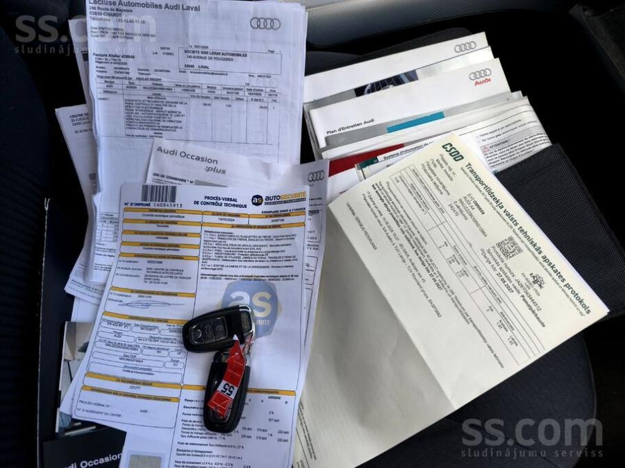Black Audi A4 2008 in Jelgava, with an engine capacity of 2.00 L and mileage of 0 thousand km for 5990 €, photo 27 on AUTOMOTO.COM.LV