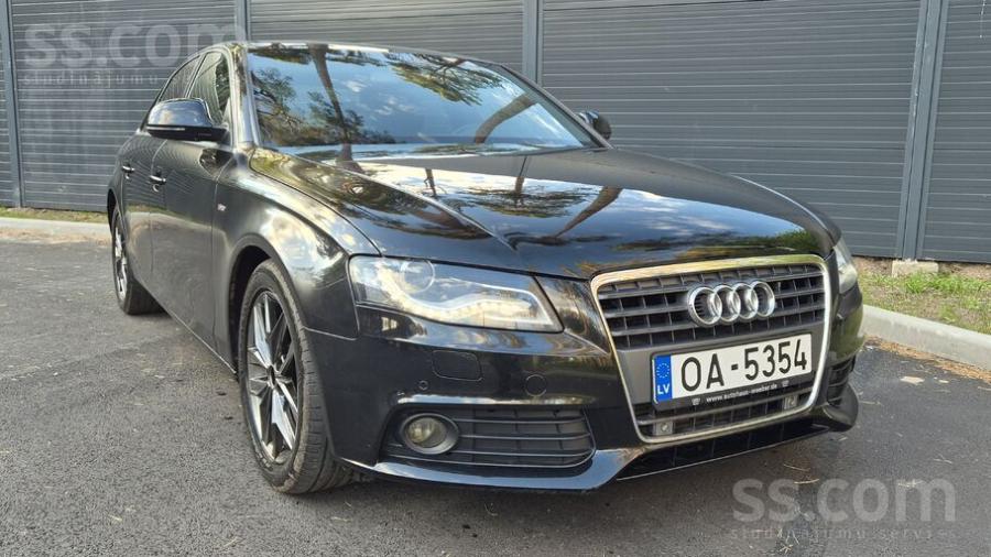 Melns Audi A4 2008 Rīga, ar dzinēja tilpumu 1.80 L un nobraukumu 217 tūkst. km par 5400 €, foto 5 vietnē AUTOMOTO.COM.LV