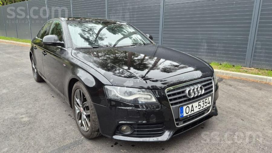Melns Audi A4 2008 Rīga, ar dzinēja tilpumu 1.80 L un nobraukumu 217 tūkst. km par 4200 €, foto 3 vietnē AUTOMOTO.COM.LV