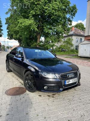 Black Audi A4 2008 in Rezekne, with an engine capacity of 2.00 L and mileage of 299 thousand km for 5300 €, photo  on AUTOMOTO.COM.LV
