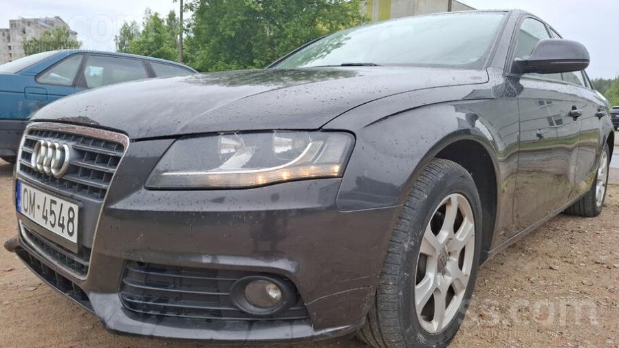 Melns Audi A4 2008 Daugavpils, ar dzinēja tilpumu 2.00 L un nobraukumu 264 tūkst. km par 4850 €, foto 4 vietnē AUTOMOTO.COM.LV
