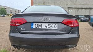 Melns Audi A4 2008 Daugavpils, ar dzinēja tilpumu 2.00 L un nobraukumu 264 tūkst. km par 4850 €, foto 8 vietnē AUTOMOTO.COM.LV
